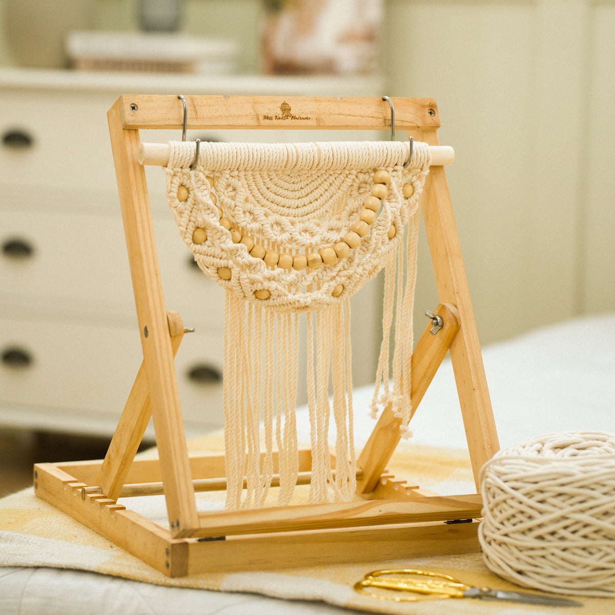 (Pre-order) Portable Vertical Macrame Frame Set
