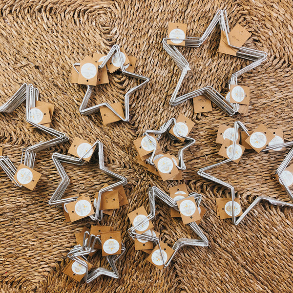 Metal Star Hoops For Christmas Ornaments/ Dreamcatchers - Many sizes ...