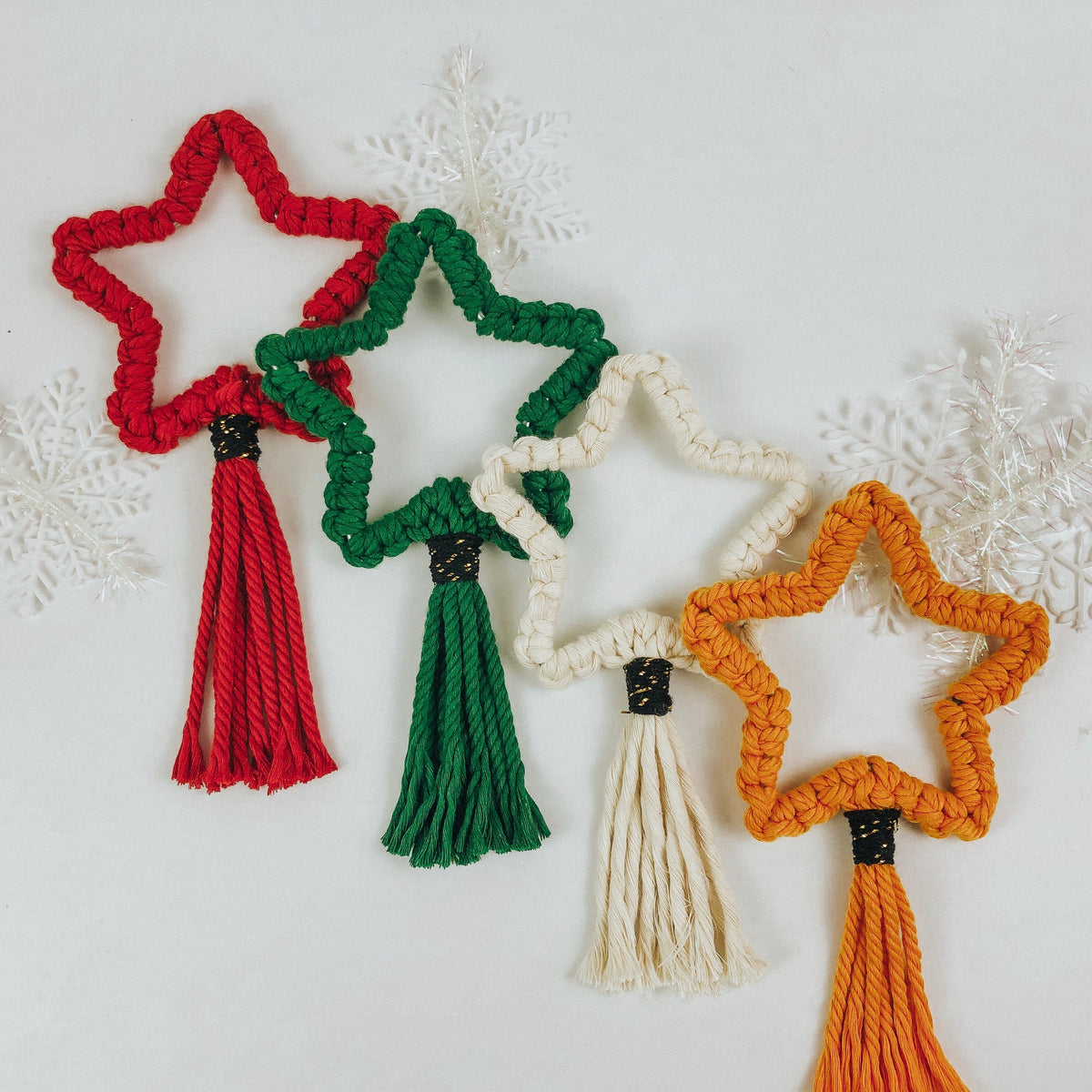 Metal Star Hoops For Christmas Ornaments/ Dreamcatchers - Many sizes ...